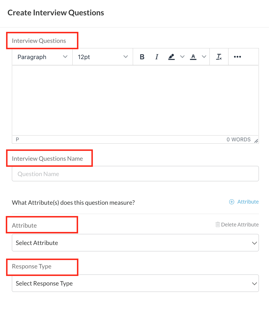 How to Create Interview Questions