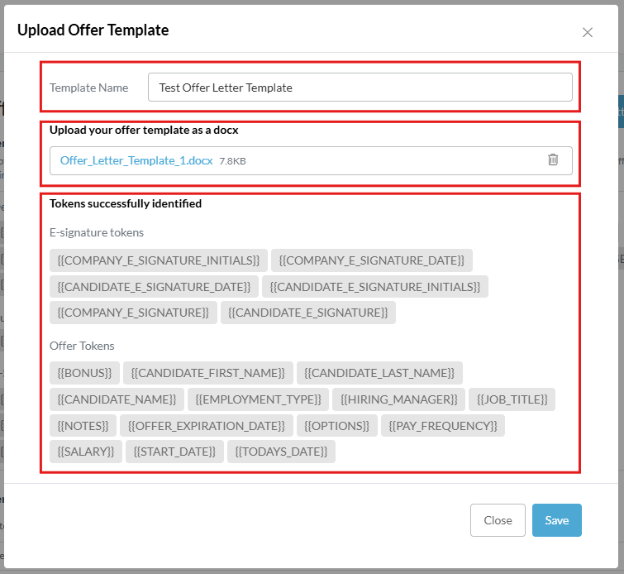 How to Create "Offer Letter Templates"